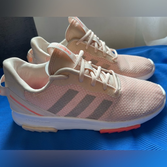 adidas | Shoes | Adidas Light Pink And Gray Running Shoes | Poshmark